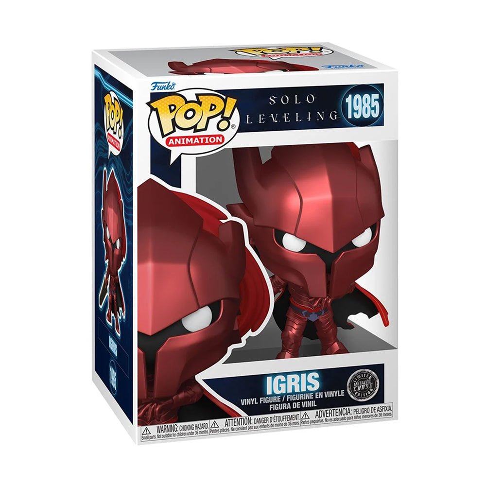 Igris (Metallic Chase Bundle) #1985 | Solo Leveling | Funko Pop Canada ...