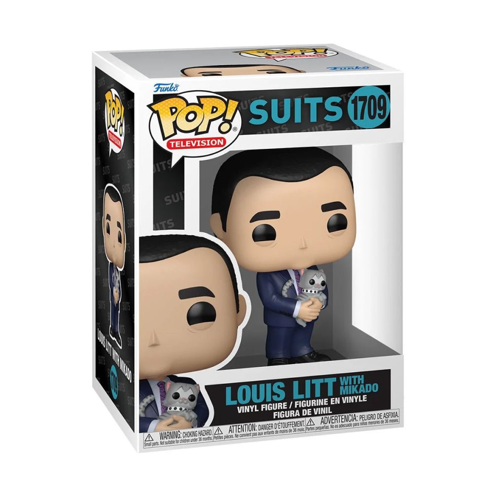 Louis Litt with Mikado | Suits | Funko Pop Canada – Pop Collectibles