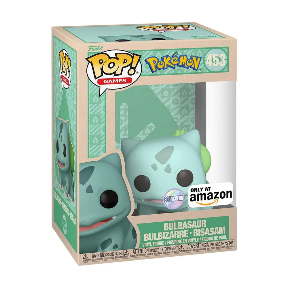 Bulbasaur (Soft Color) | Amazon Exclusive | Funko Pop Canada – Pop ...