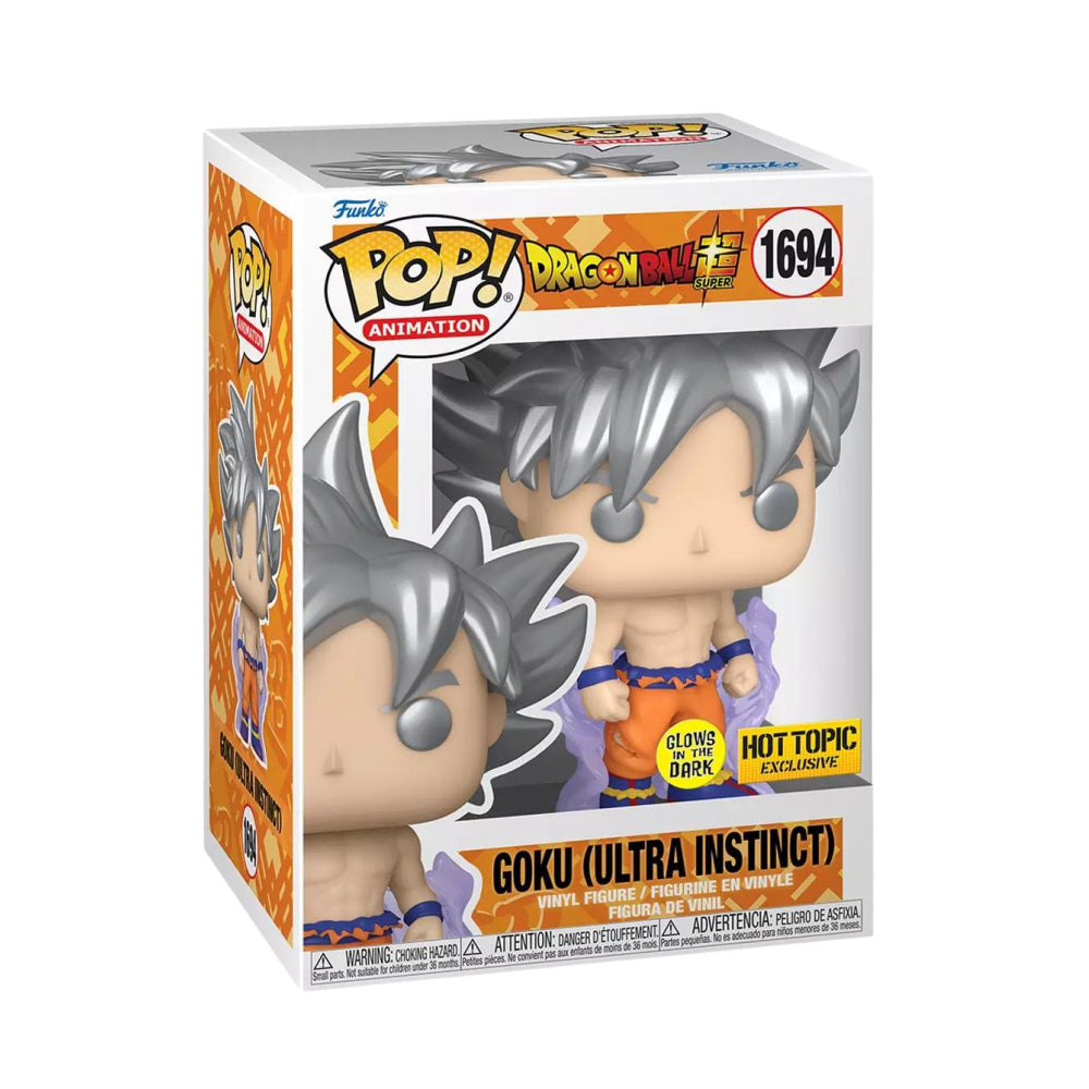 Goku (Ultra Instinct) Glow | Dragon Ball | Hot Topic | Funko Canada ...