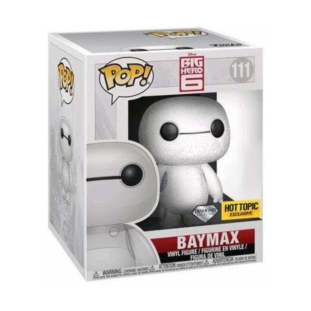 6" Baymax (Diamond) Funko Pop! — Hot Topic Exclusive | Big Hero 6 – Pop ...